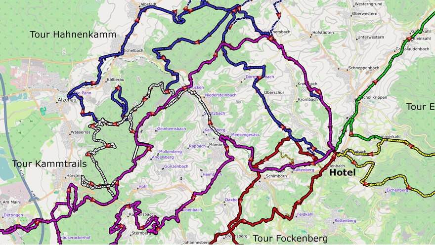 Videos und Fotos – TRAILCamp Spessart – ALPS Biketours
